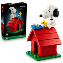 Konstruktionsspielsteine Lego "Peanuts: Snoopys Hundeh&uuml;tte (21368), Lego Ideas", bunt, Spielbausteine, Kunststoff, Made in Europe