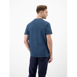 Kurzarmshirt Lerros, Jungen, Gr. L, classic navy, Jersey, Obermaterial: 100% Baumwolle, unifarben, normal h&uuml;ftbedeckend, Rundhals, Shirts, mit Serafino-Kragen