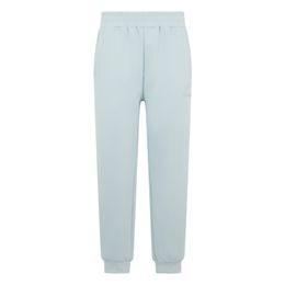 Jogginghose Plein Sport "Pique Joggers Icon", Herren, Gr. 3XL, US-Gr&ouml;&szlig;en, blau (07, lightblau), Stoff: 59% Baumwolle, 35% Polyester, 6% Elasthan. Strick: 55% Baumwolle, 40% Polyester, 5% Elasthan, Hosen Jogginghose