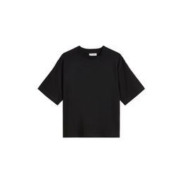 Marc O'Polo T-Shirt MARC O'POLO, Damen, Gr. L, schwarz, Jersey, Obermaterial: 48% Baumwolle, 48% Modal, 4% Elasthan, normal, Rundhals, Shirts T-Shirt