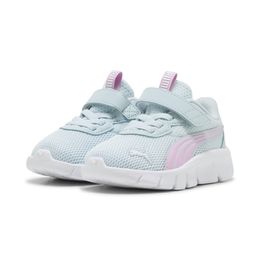 Sneaker Puma "FlexFocus Modern Sneakers Kinder", M&auml;dchen, Gr. 19, aqua glow mauve wei&szlig; blau pink, Obermaterial: Textil, Synthetik. Futter: Textil. Innensohle: Textil. Laufsohle: Synthetik, Schuhe Sneaker