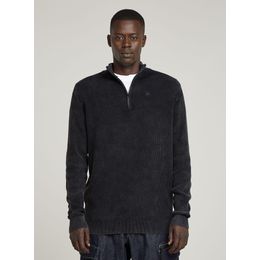 G-Star Raw Longpullover G-STAR "Serrated Knitted Skipper", Herren, Gr. XS, salute gd, Obermaterial: 100% Baumwolle, Pullover Longpullover