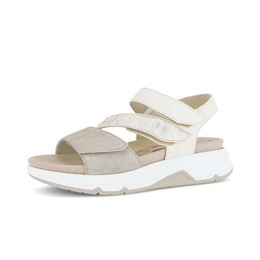 Plateausandaletten Gabor "Plateau Sandale", Damen, Gr. 38,5, multicolour, Schuhe