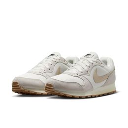 Sneaker Nike Sportswear "MD Runner 2 SE", Damen, Gr. 37,5, coconut milk, sail, schwarz, linen, Leder, Textil, Schuhe Sneaker