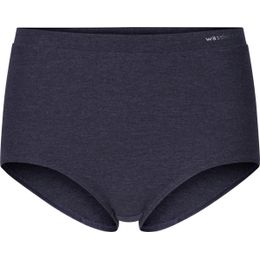 w&auml;schepur Damen Taillenslip aus Single-Jersey 2x marine + 2x dunkelrot Gr&ouml;&szlig;e 40