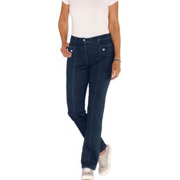 Damen Jeans mit Stretch-Anteil dark blue, Gr&ouml;&szlig;e 56