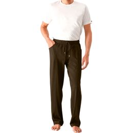 CR&Eacute;ATION L Herren Freizeithose mit Tunnelzug khaki Gr&ouml;&szlig;e 29