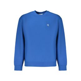 Calvin Klein Blaues Baumwoll-Herren-Sweatshirt