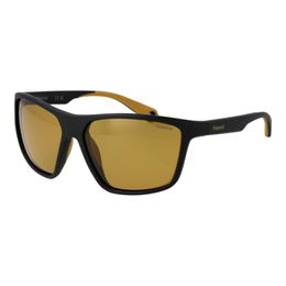 Polaroid schwarze Kunststoff-Sonnenbrille