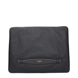 Dolce & Gabbana Dolce & Gabbana Graue Stoff-Clutch
