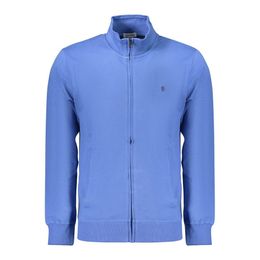 Coveri Moving Blauer Baumwoll-Hoodie f&uuml;r Herren