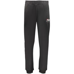 Fila Schwarze Baumwoll-Herrenhose