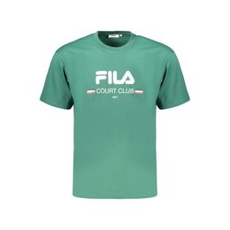 Fila Gr&uuml;nes Baumwoll-Herren-T-Shirt