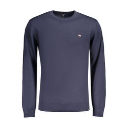 Norwegen 1963 Blaues Baumwoll-Hemd f&uuml;r Herren