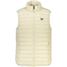 Norwegen 1963 Beiges Polyester Herrenweste