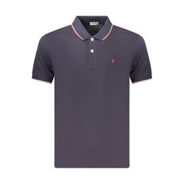 Coveri Moving Blau Baumwoll Herren Polo