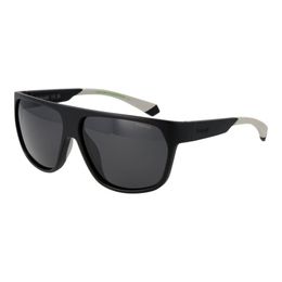 Polaroid schwarze Kunststoff-Sonnenbrille