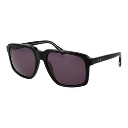 Web Schwarze Acetat-Sonnenbrille