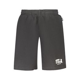 Fila Schwarze Baumwoll-Herrenhose