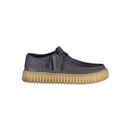 Clarks Blaue Leder Herren Klassische Schuhe