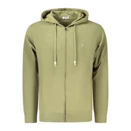 Coveri Moving Gr&uuml;ner Baumwoll-Herren Hoodie
