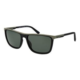 Timberland Schwarze Plastik Sonnenbrille