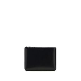 Comme des Gar&ccedil;ons Comme Des Gar&ccedil;ons Schwarzes Kalbleder Bos Taurus Wallet