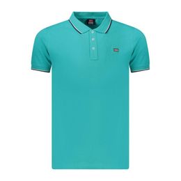 Norwegen 1963 Azzurro Baumwolle Herren Polo