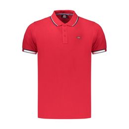 Norwegen 1963 Rosso Baumwoll-Herrenpolo