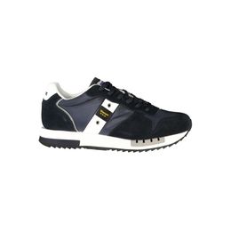 Blauer Blue Polyurethan Herren Sneaker