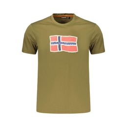 Napapijri Verde Baumwoll Herren T-Shirt