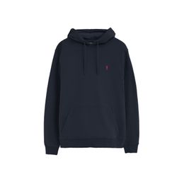 Sweatshirt marineblau mit Kapuze und Rigby Go Stickerei