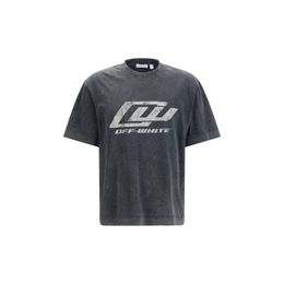 Off-White Graue Baumwoll-Sportbekleidung