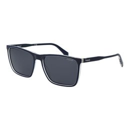 Polaroid Blaue Plastik-Sonnenbrille