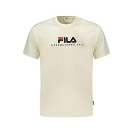 Fila Beige Baumwoll-Herren-T-Shirt