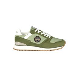 Napapijri Gr&uuml;ne Polyurethan Herren Sneaker