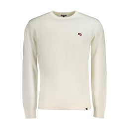 Norwegen 1963 Bianco Baumwolle Herren Maglia