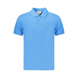 Calvin Klein Azzurro Baumwolle Herren-Polo