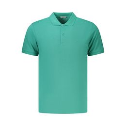 Coveri Bewegendes Gr&uuml;nes Baumwoll-Herrenpolo