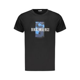 Bikkembergs Schwarzes Baumwoll T-Shirt f&uuml;r Herren