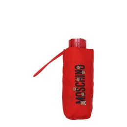 Moschino Roter Polyester-Regenschirm