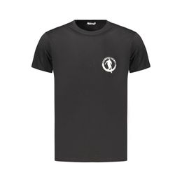 Bikkembergs schwarze Baumwoll-Herren-T-Shirt