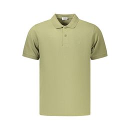 Coveri Moving Gr&uuml;nes Baumwoll Herren Polo