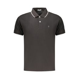 Coveri Moving Schwarz Baumwolle Herren-Polo