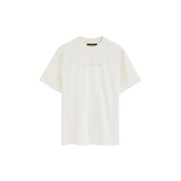 T-Shirt wei&szlig; im Loose Fit mit Polo Club Stickerei