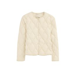 Ultraleichte Jacke Paloma cremefarben mit Polo Club Logo