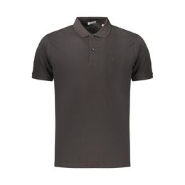 Coveri Moving Schwarzes Baumwoll-Polohemd f&uuml;r Herren