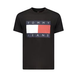 Tommy Hilfiger Nero Baumwoll T-Shirt f&uuml;r Herren