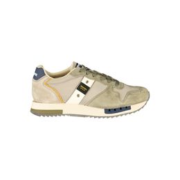 Blauer Verde Poliuretano Herren Sneaker