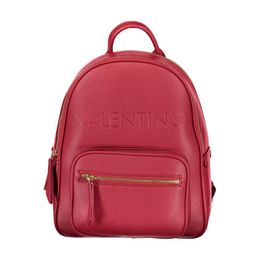 Mario Valentino Rosso Polyurethan Damen Rucksack